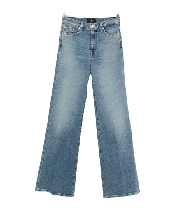 7 For All Mankind Modern Dojo Denim Jeans - Blue