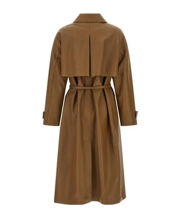 Fendi Belted Midi Trench Coat