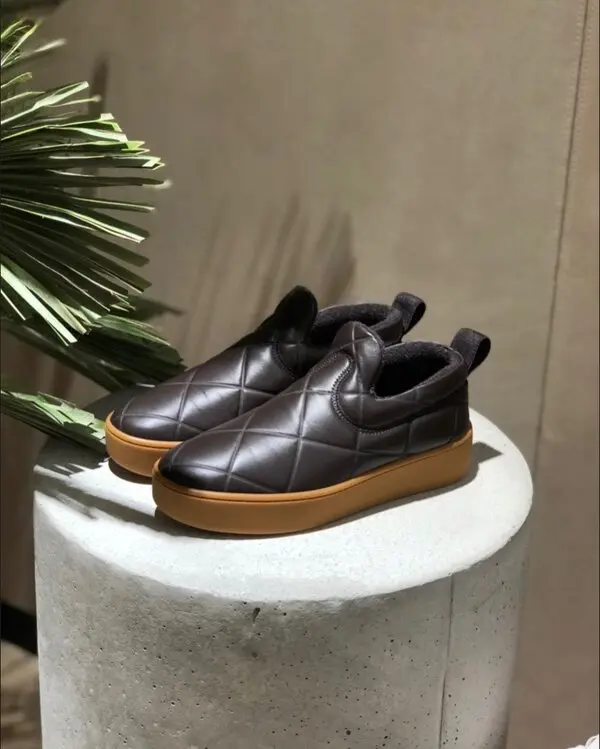 Bottega Veneta Quilted Slip-on Sneakers