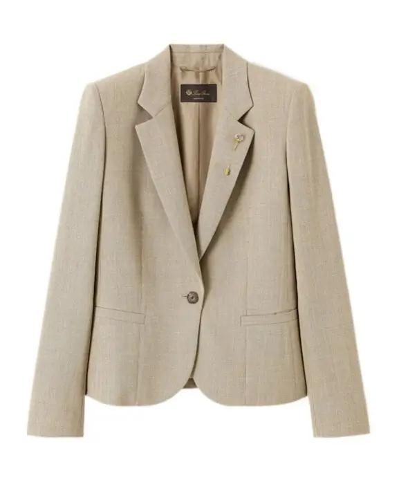 Loro Piana Lindy Blazer - Khaki