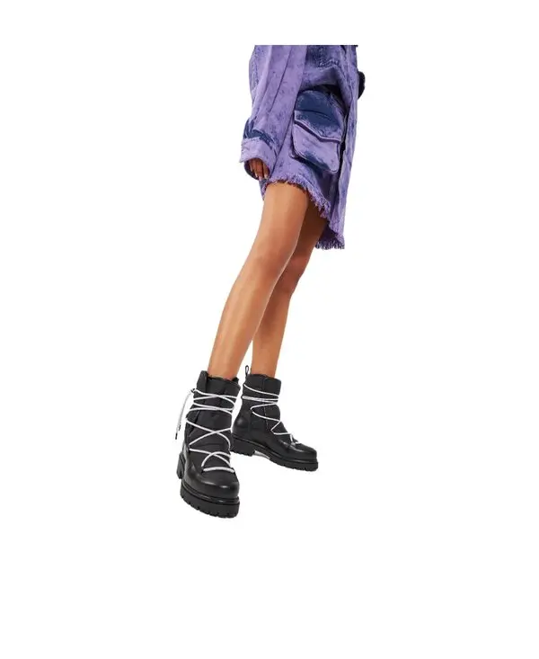 Rene Caovilla Embellished Lace-up Boots