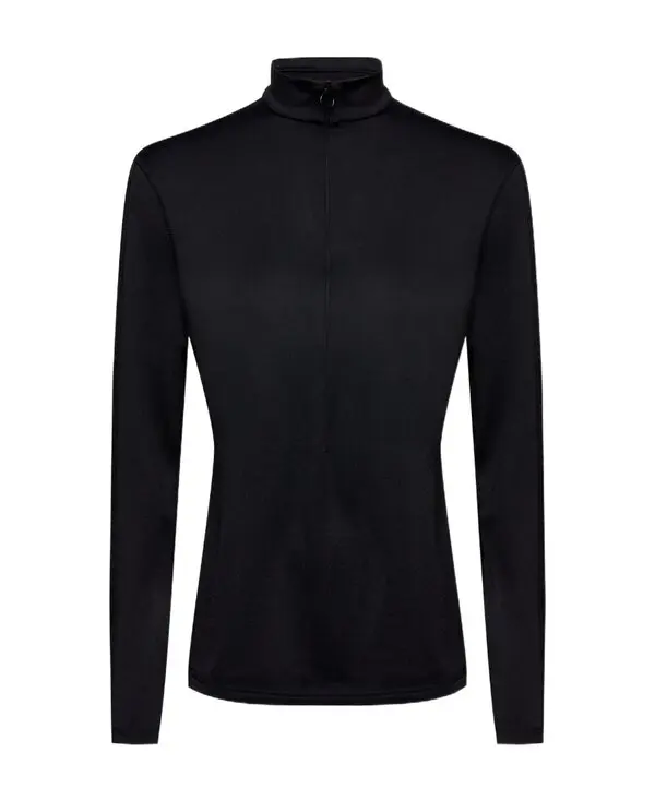 Wolford High Neck Half Zip Top