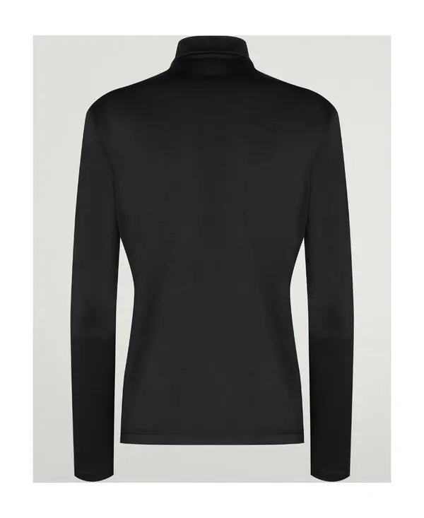 Wolford High Neck Half Zip Top
