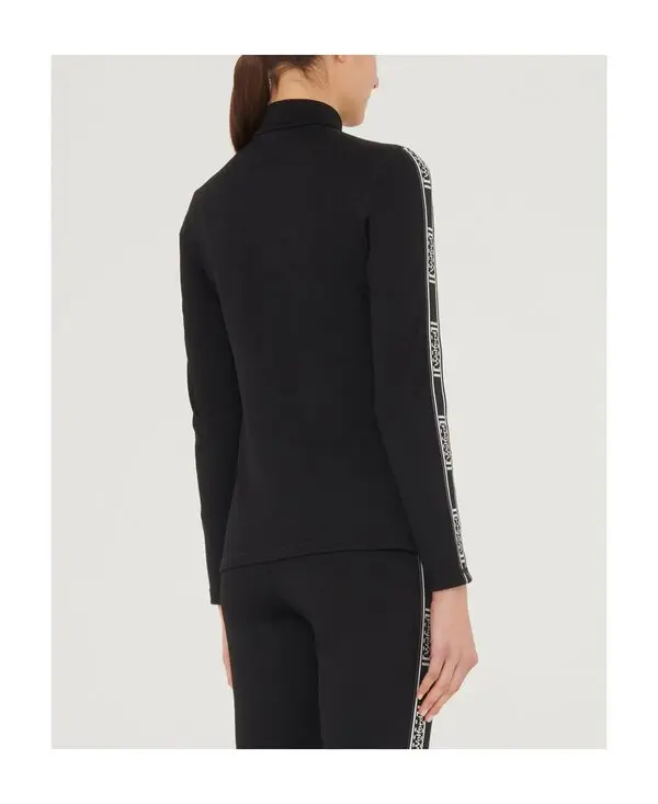 Wolford High Neck Half Zip Top