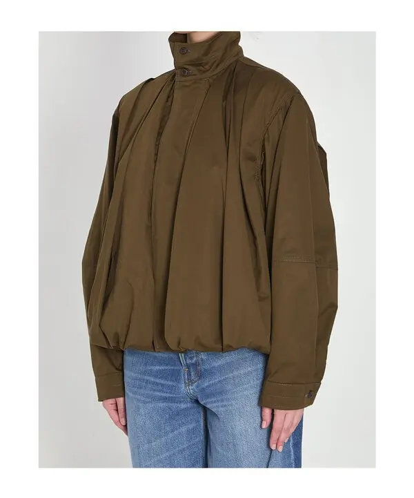 LEMAIRE Soft Pleated Jacket - Bronze