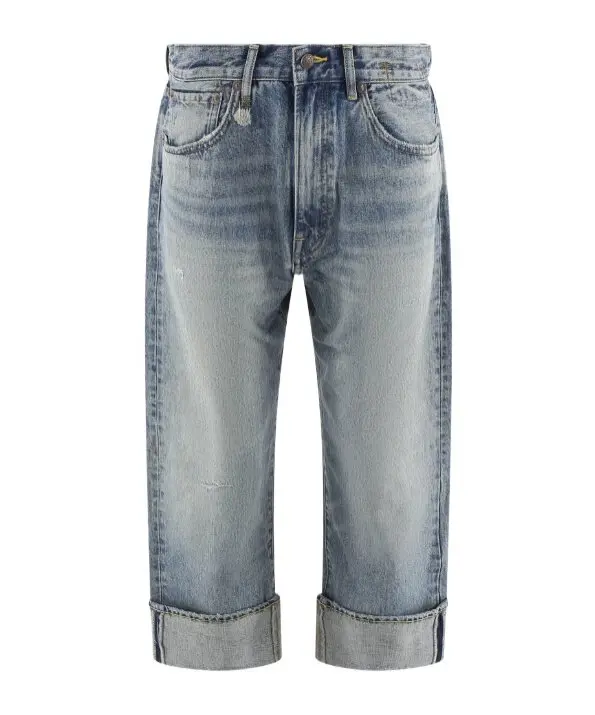 R13 Belt Loop Jeans - Gray