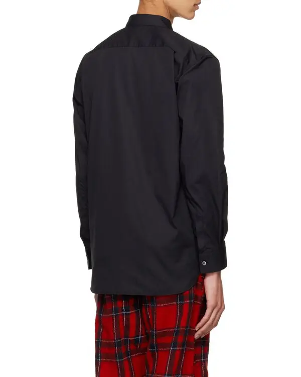 Comme Des Garçons Long-sleeved Buttoned Shirt