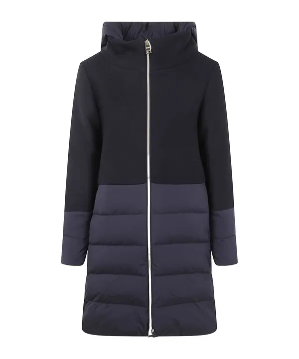 Herno Hooded Padded Jacket With Zip Closure