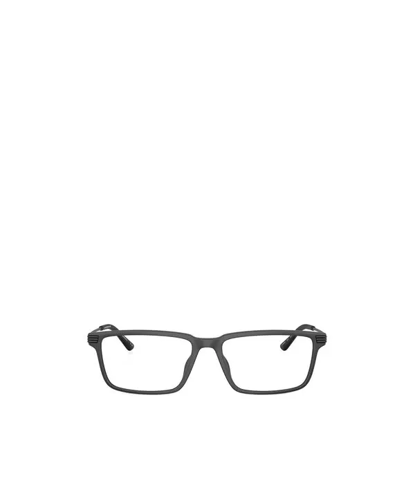 Emporio Armani Rectangle-frame Glasses - Black