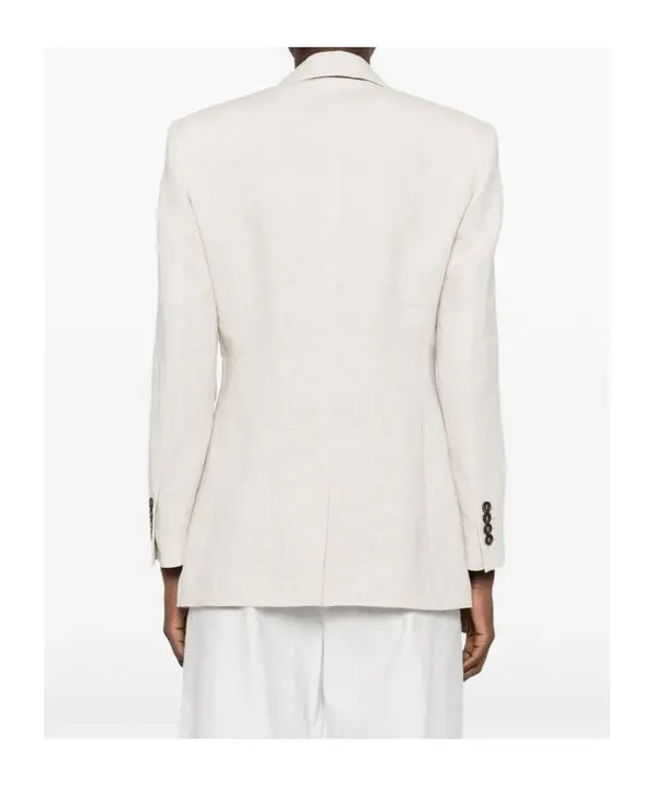 Brunello Cucinelli Lurex Buttoned Blazer