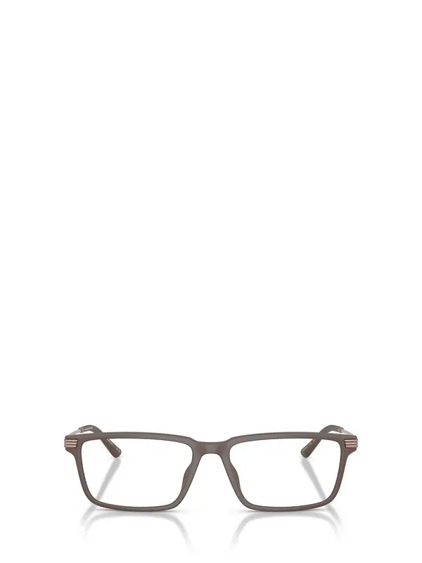 Emporio Armani Rectangular Frame Eyeglasses - Gray