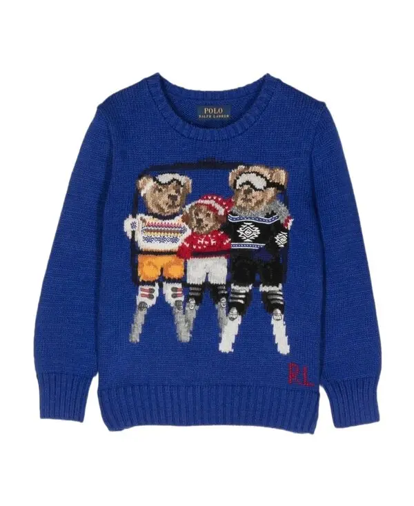 Polo Ralph Lauren Teddy Bear Print Jumper