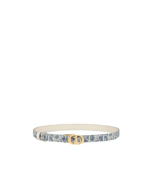 Dior 30 Montaigne Reversible Belt With Cd Logo - Nude