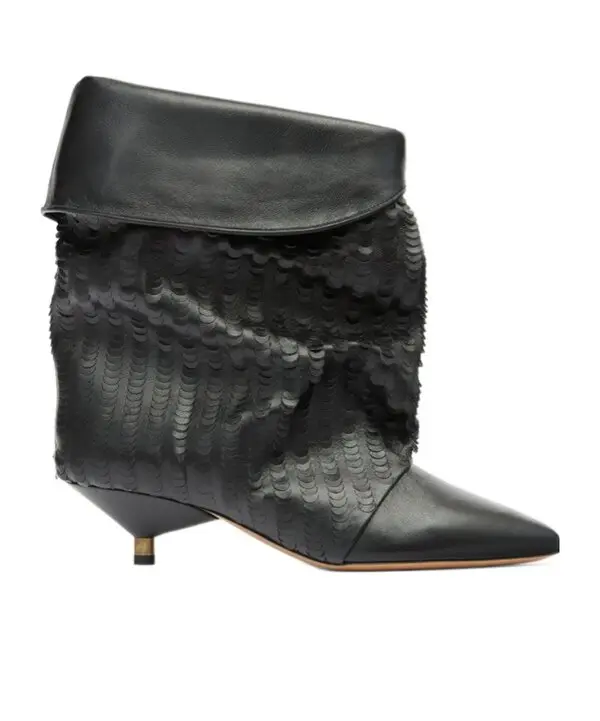 Isabel Marant Étoile Edrik Leather Boots - Black
