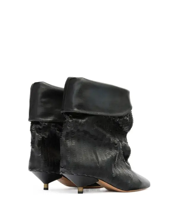 Isabel Marant Étoile Edrik Leather Boots - Black