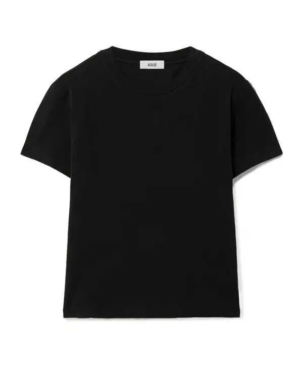 AGOLDE Adine Cropped Knit T-shirt