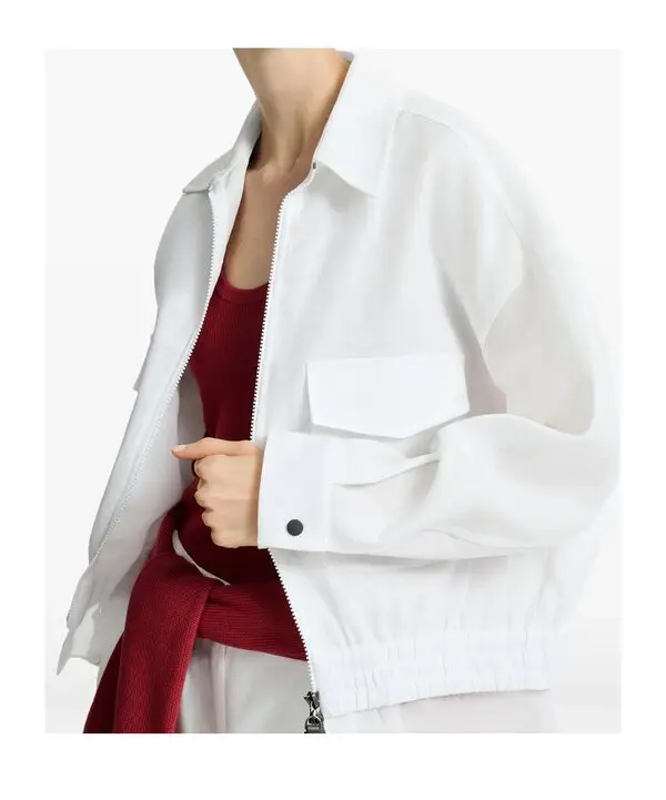 Brunello Cucinelli Zip-up Shirt Jacket With Patch Pockets