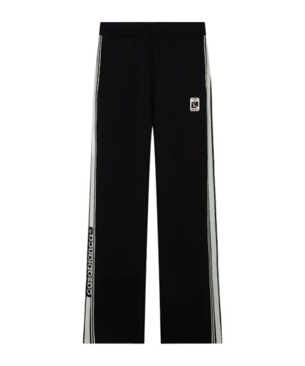 Casablanca Logo Patch Straight-leg Track Pants