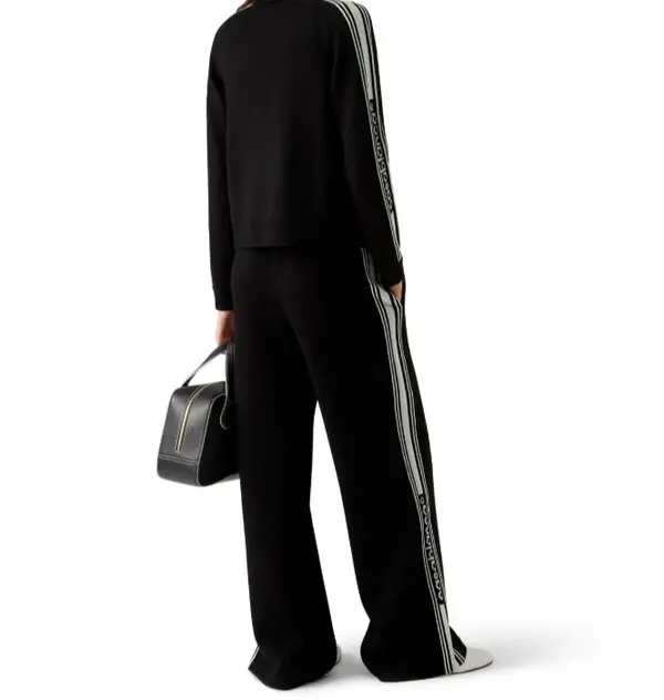 Casablanca Logo Patch Straight-leg Track Pants