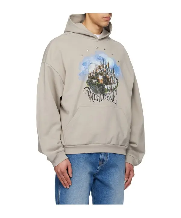 We11Done City Long-sleeve Hoodie - Grey