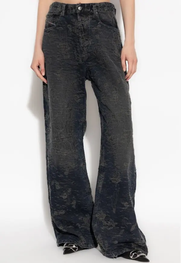 DIESEL® 1996 D-sire Distressed Jeans - Grey