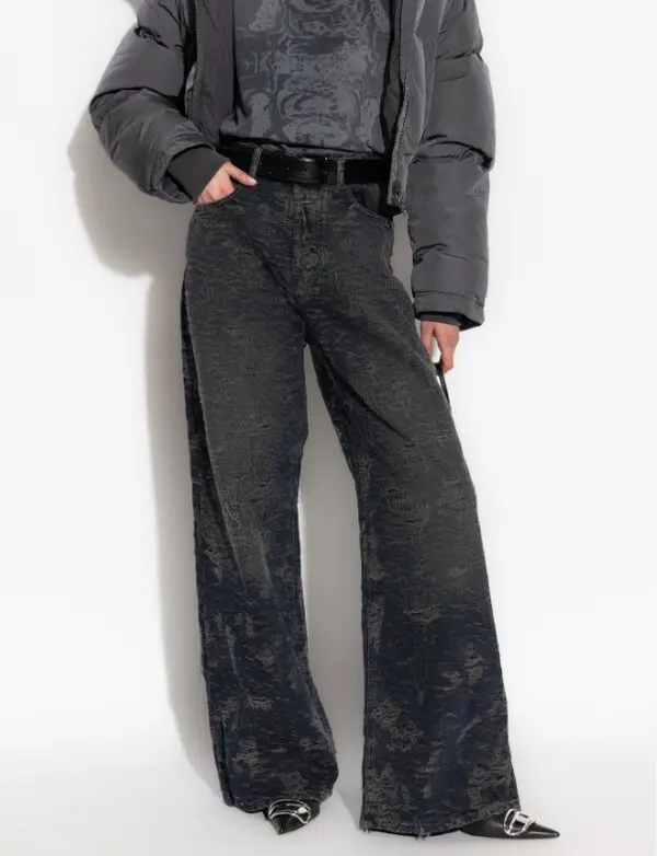 DIESEL® 1996 D-sire Distressed Jeans - Grey