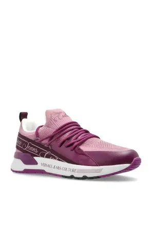 Versace Dynamic Logo Sneakers - Multicolor