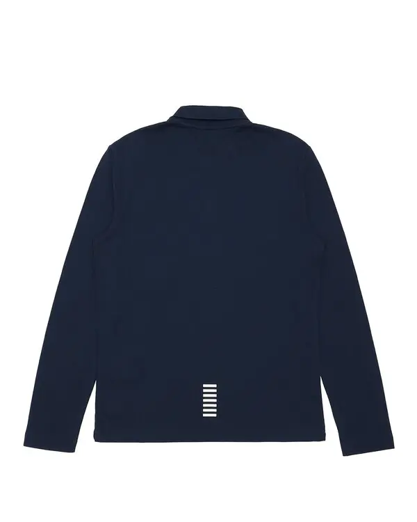 EA7 Logo Printed Polo Shirt