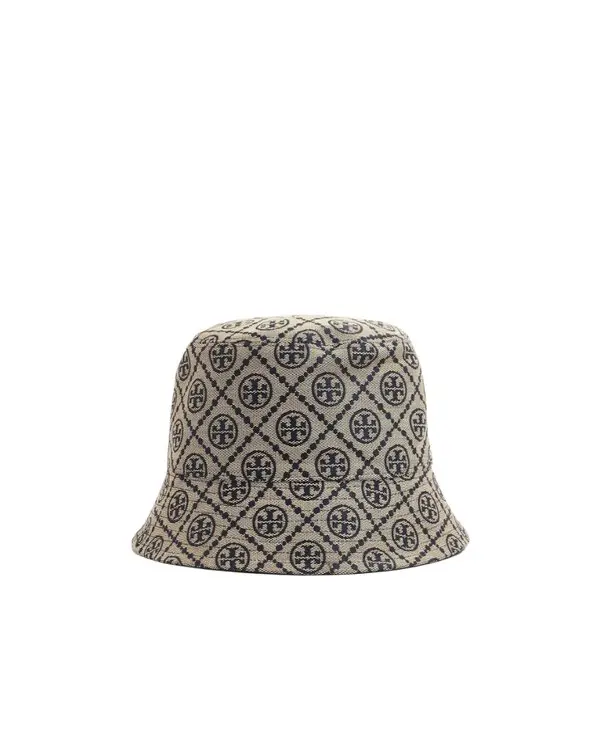 Tory Burch Logo Monogram Bucket Hat