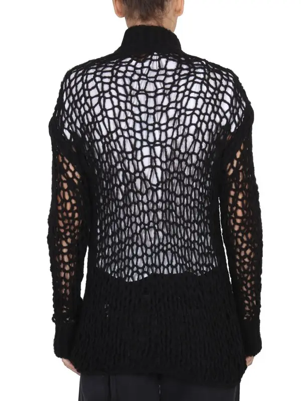 ANN DEMEULEMEESTER High-neck Knitted Jumper