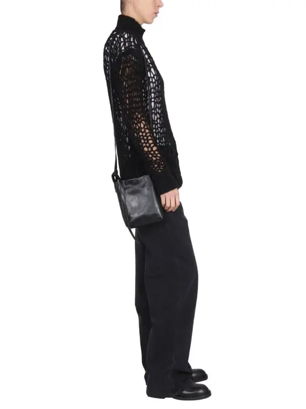 ANN DEMEULEMEESTER High-neck Knitted Jumper