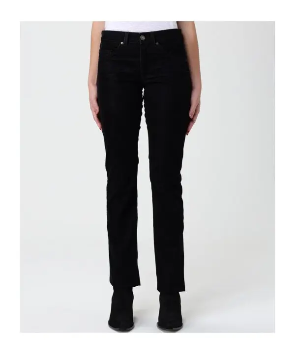 Isabel Marant Étoile Straight-leg Slim-fit Trousers - Black