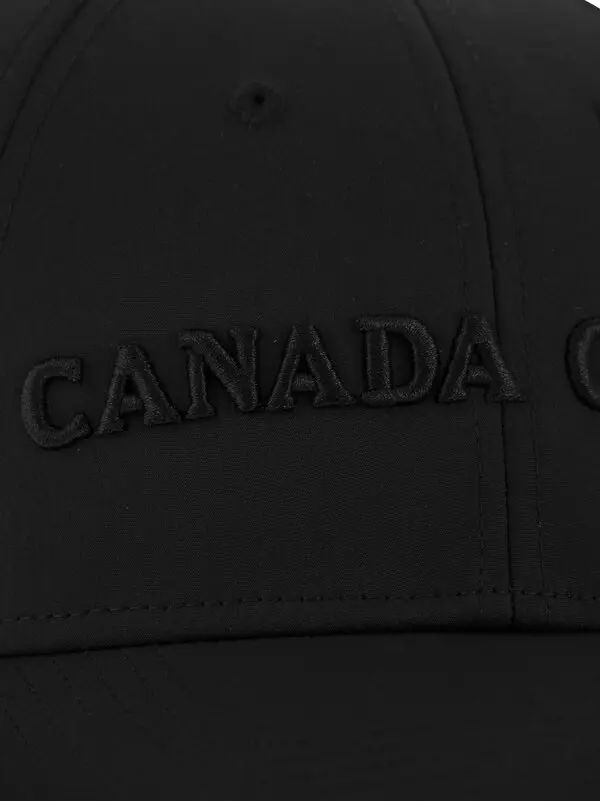 Canada Goose Embroidered Logo Baseball Cap - Black