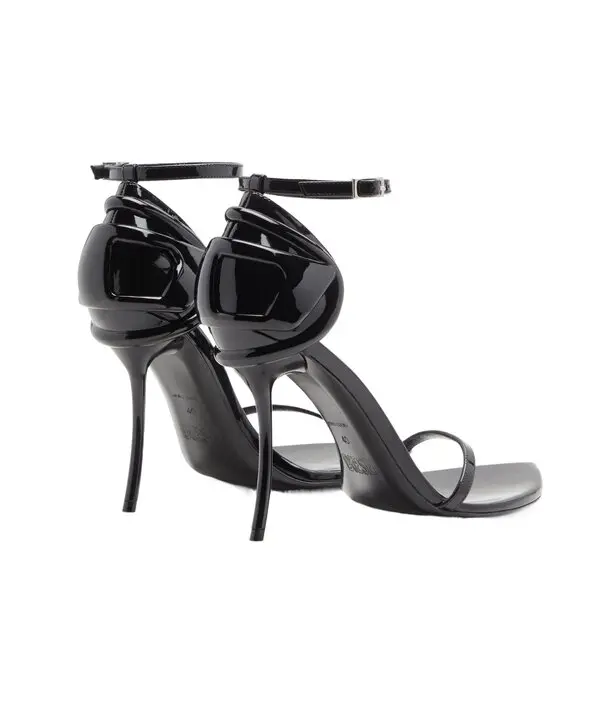 DIESEL® D-tenhalf Stiletto Sandals - Black