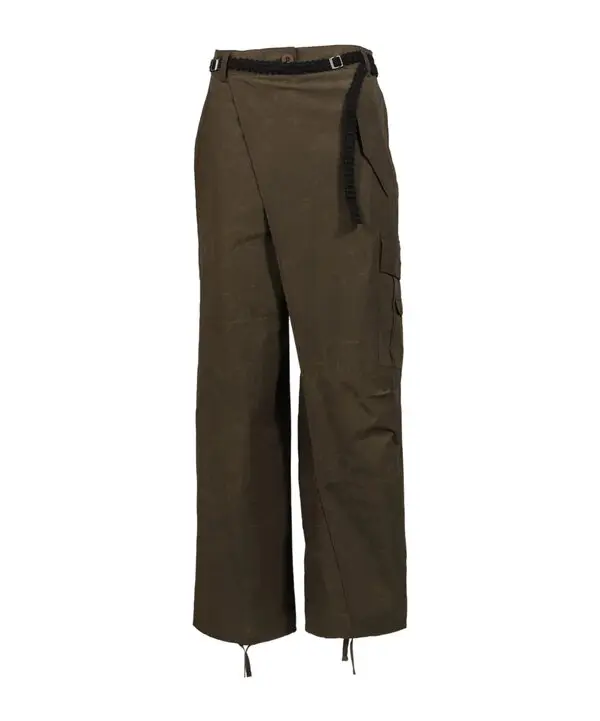 Andersson Bell Wrap-around Overalls - Brown
