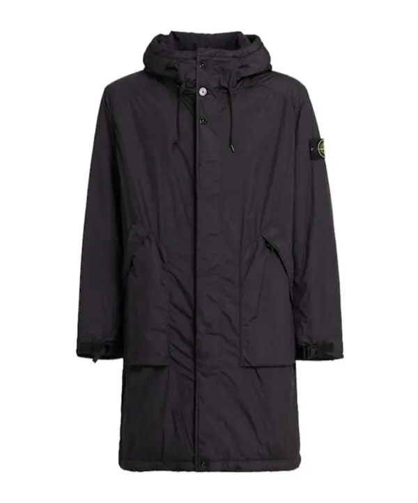 Stone Island Long-sleeved Parka - Black