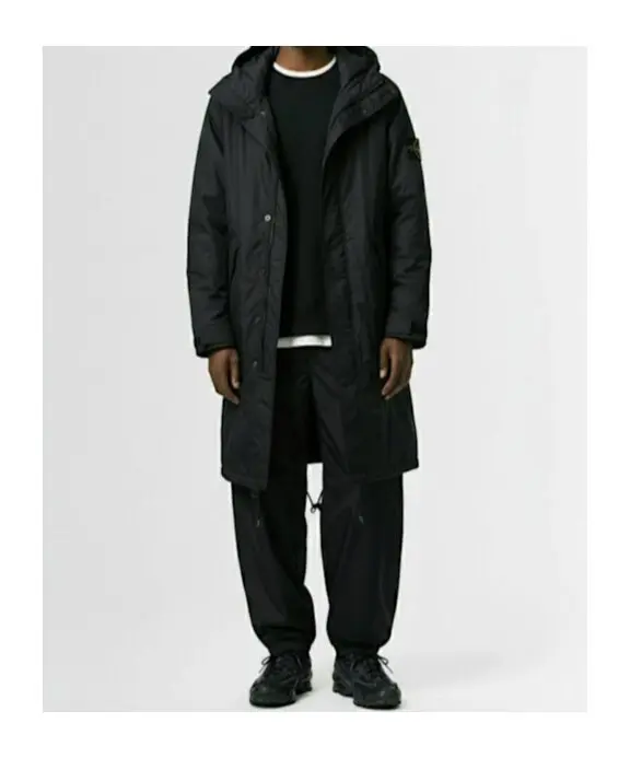Stone Island Long-sleeved Parka - Black