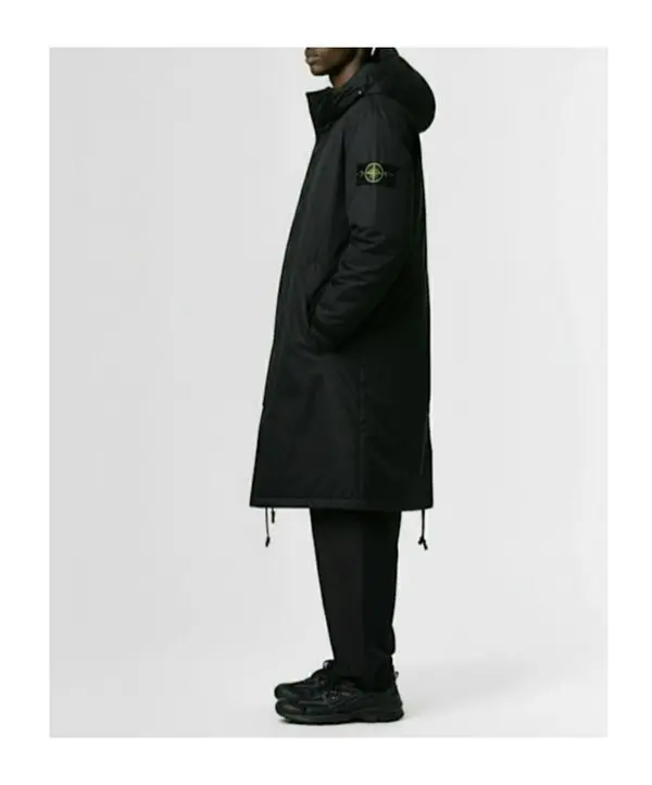 Stone Island Long-sleeved Parka - Black
