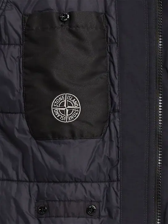 Stone Island Long-sleeved Parka - Black