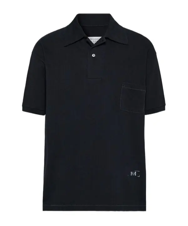 MAISON MARGIELA Straight Hem Polo Shirt