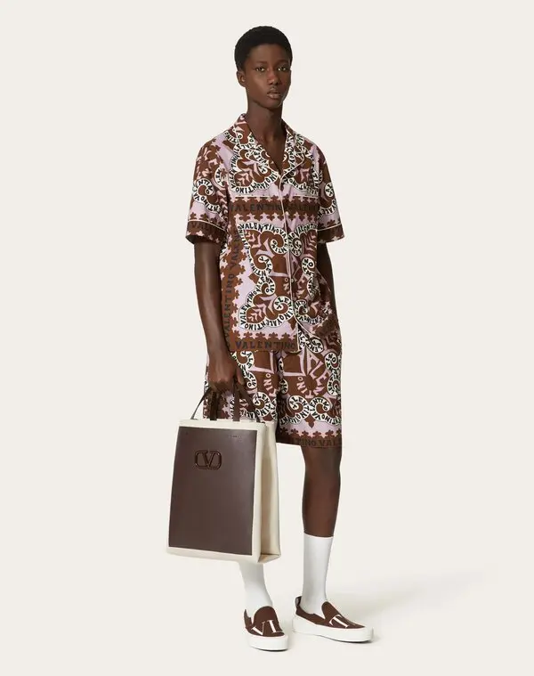 Valentino Garavani Medium Shopping Bag - Brown