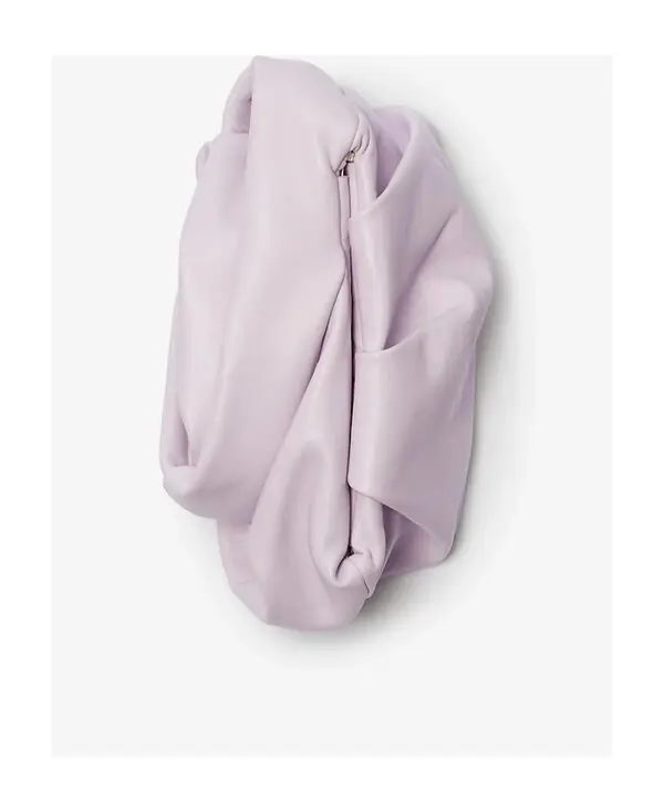 Burberry Slouch-body Flower-detailed Clutch Bag - Nude