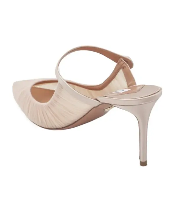 AQUAZZURA Voile Mules - Pink