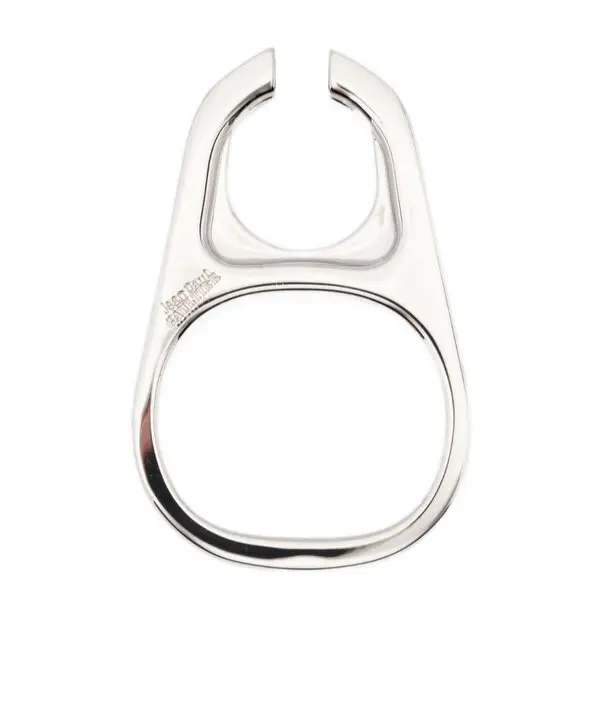 JEAN PAUL GAULTIER Ring-pull Pendant - Sliver