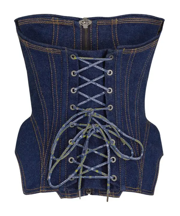 VIVIENNE WESTWOOD Denim Corset - Blue