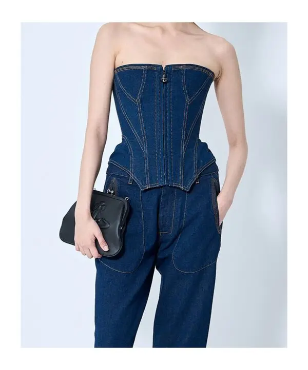VIVIENNE WESTWOOD Denim Corset