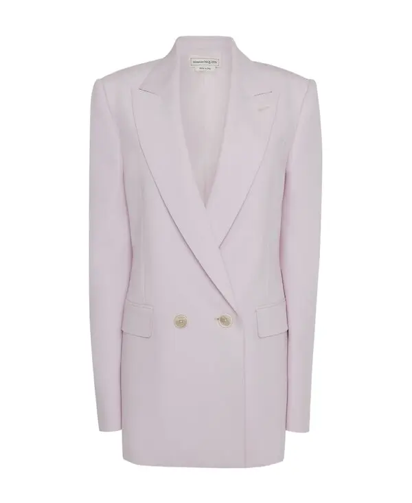 Alexander McQueen Double-breasted Tailored Blazer
