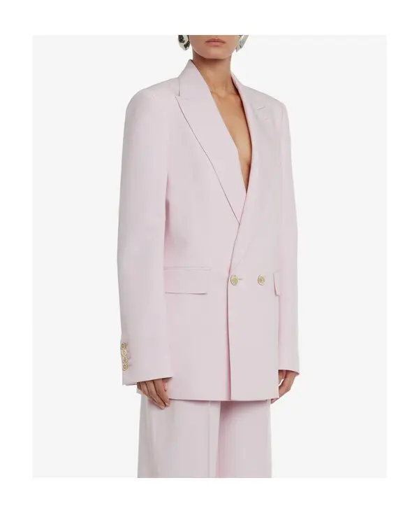 Alexander McQueen Double-breasted Tailored Blazer