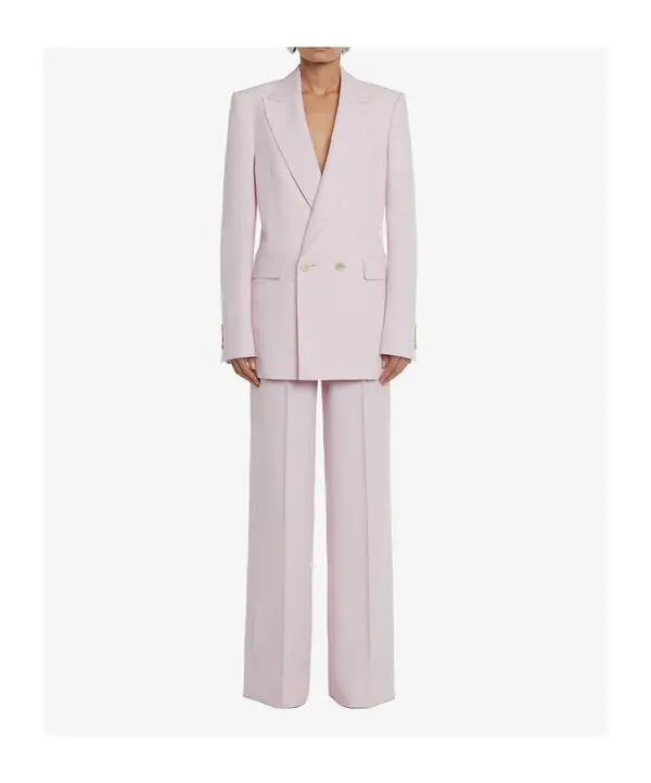 Alexander McQueen Double-breasted Tailored Blazer