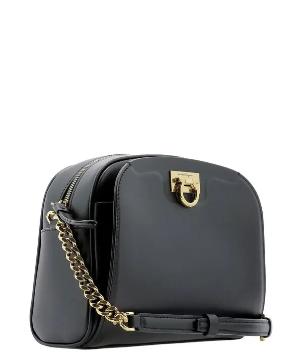 FERRAGAMO Gancini Embossed Crossbody Bag